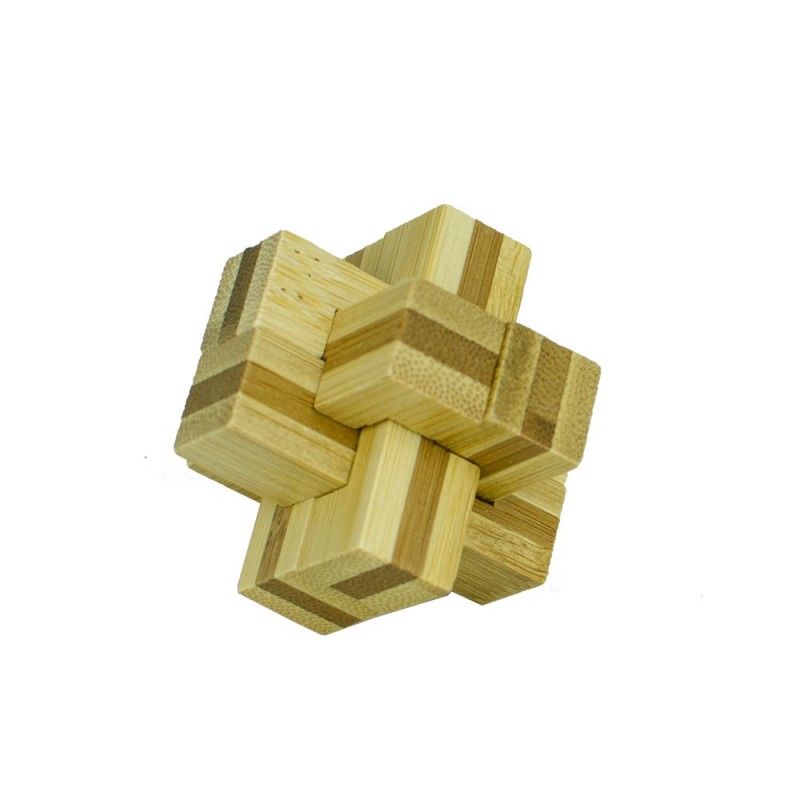 Comprar Rompecabezas de Madera Puzzle Bambú Knotty 3D