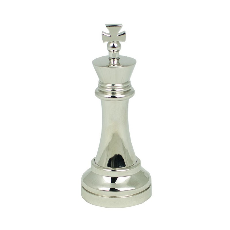 Rompecabezas de Metal Cast Puzzle Ajedrez Rey
