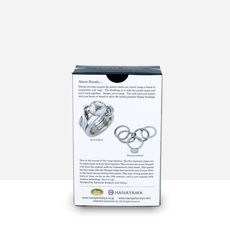 ¡Desafía tu destreza con el Hanayama Cast Ring II! 🧩