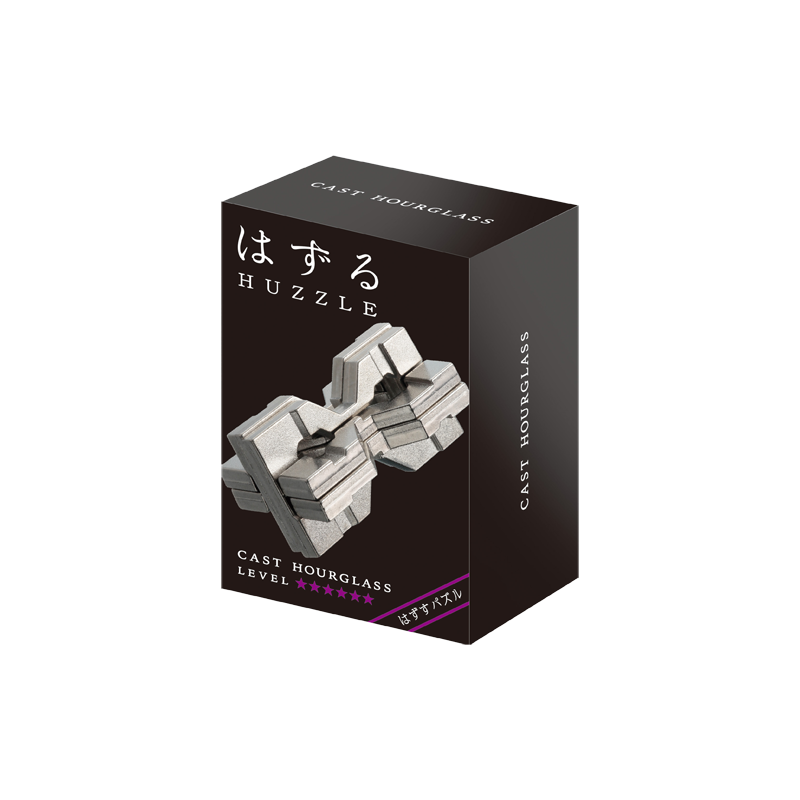 ¡Descubre el fascinante Huzzle Cast Hourglass! 🧩💡