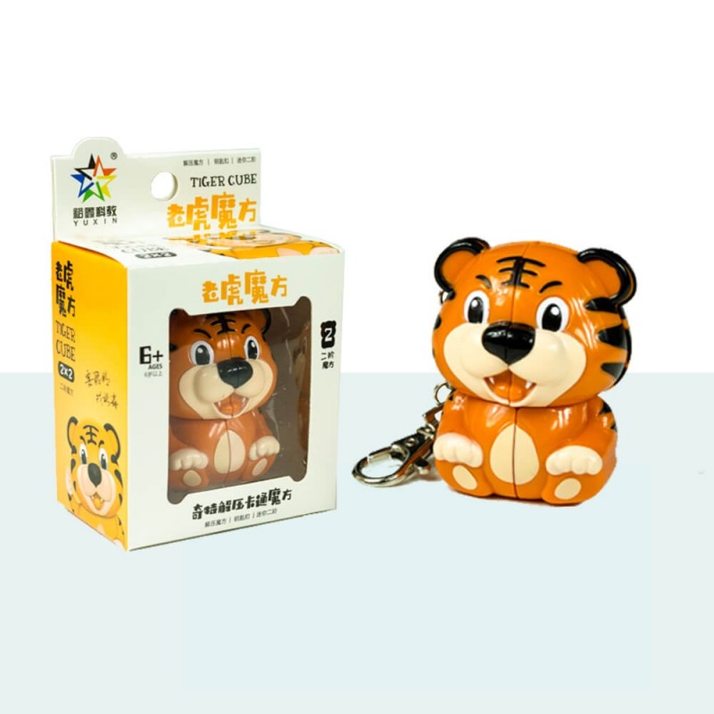 Llavero YuXin Mini Tiger 2x2 - Kubekings.com