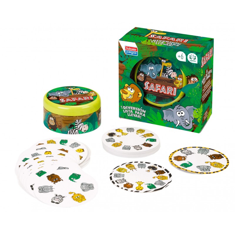 Falomir Safari - Juegos de Mesa para Niños - kubekings.com