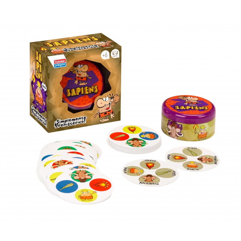 Falomir Sapiens - Juegos de Mesa para Niños - kubekings.com