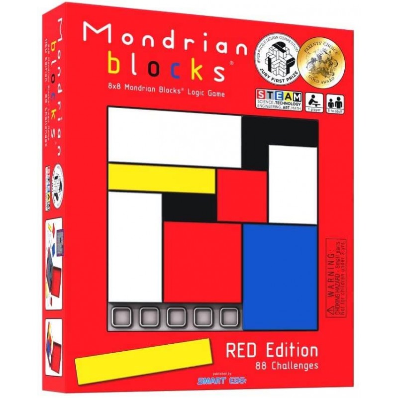 Mondrian Blocks - Puzzle de Ingenio - kubekings.com