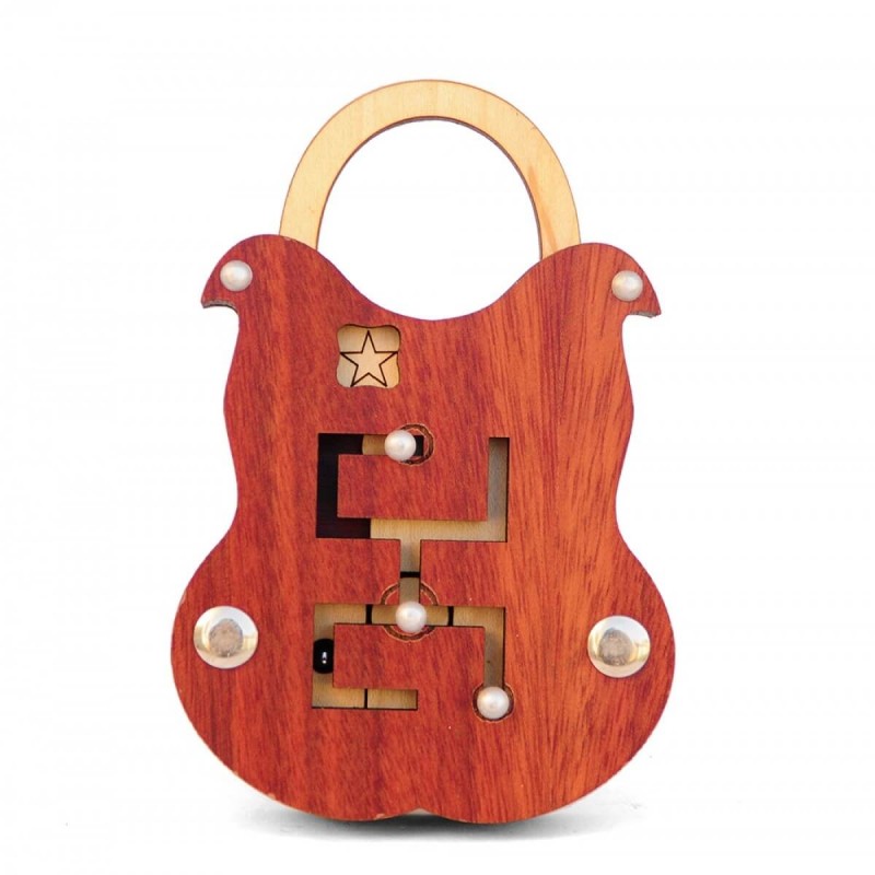 🔒 Rompecabezas Schiebeschloss Candado | kubekings