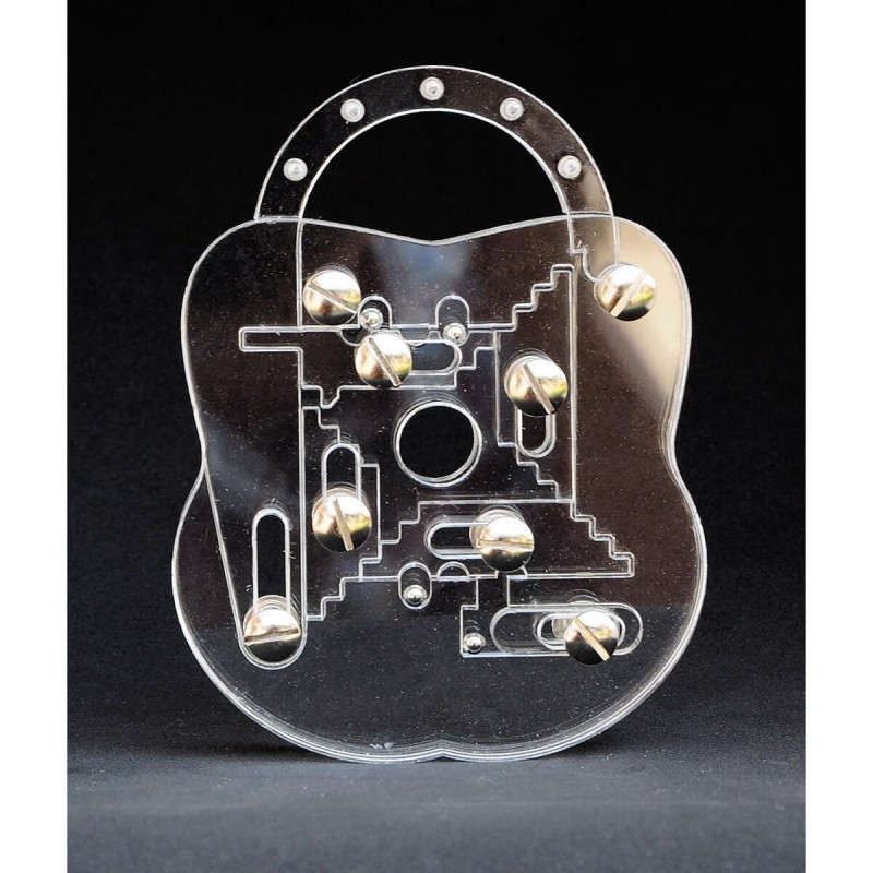 Candado Secreto En Plexiglás - Puzzles Candado - kubekings.com