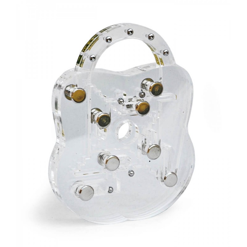 Candado Secreto En Plexiglás - Puzzles Candado - kubekings.com