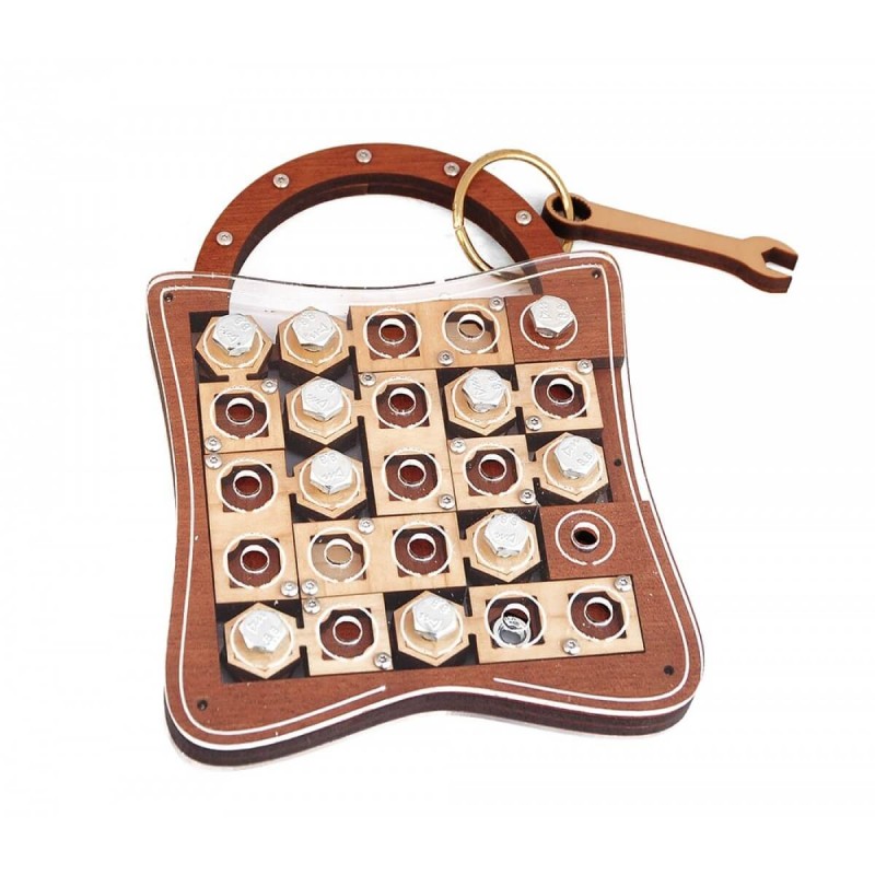 Schloss M6 - Candado M6 - Puzzles de Ingenio - kubekings.com