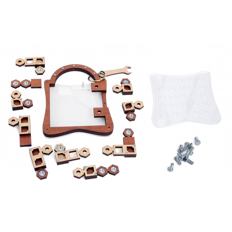 Schloss M6 - Candado M6 - Puzzles de Ingenio - kubekings.com