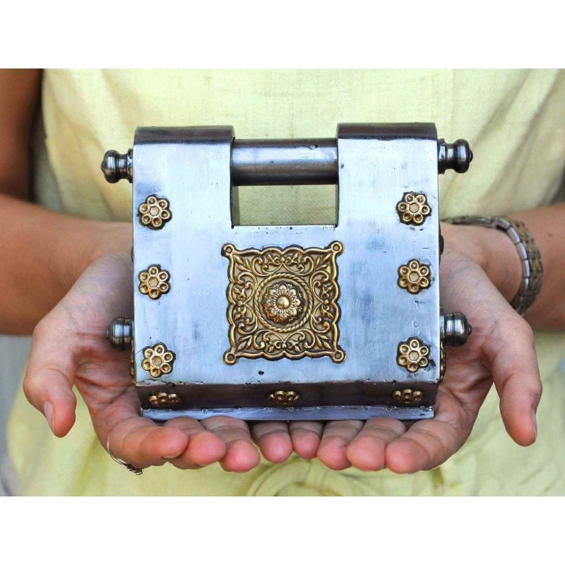 Big 3 Key Iron Puzzle Lock - kubekings.com