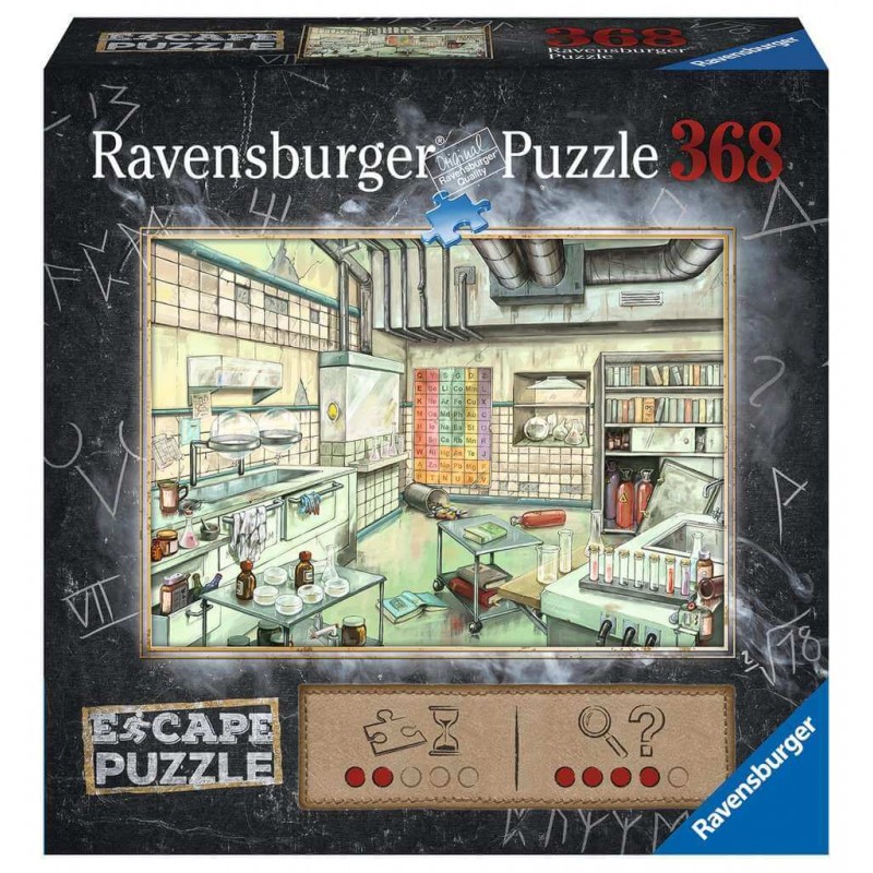 Descubre el Misterio del Laboratorio - Puzzle de 368 Piezas