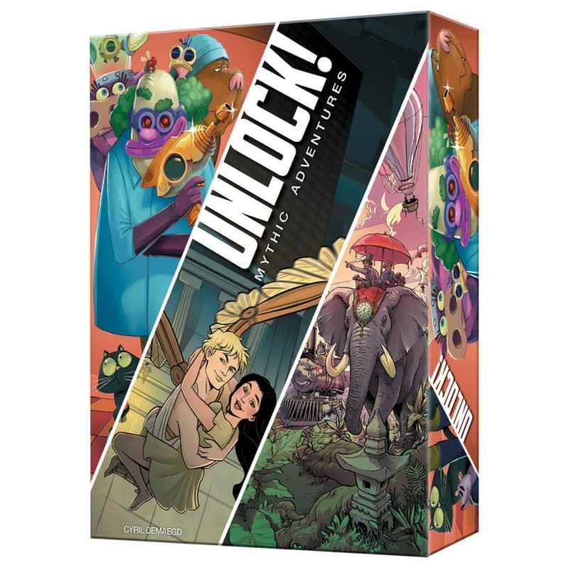 Unlock! Mythic Adventures - Escape Room - kubekings.com