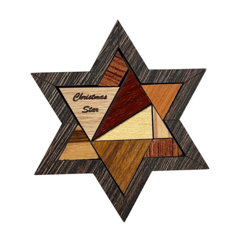 Christmas Star mini - Puzzles de Ingenio - kubekings.com
