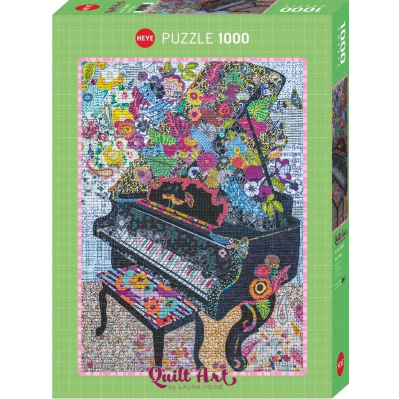 Puzzle Heye Piano de 1000 Piezas - kubekings.com