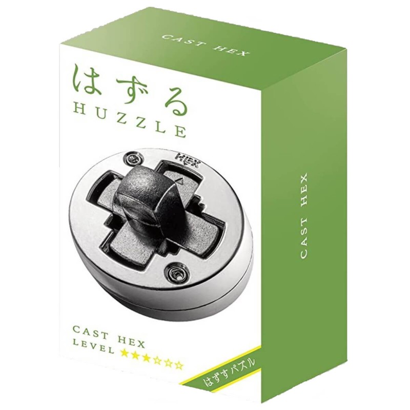 ¡Desafía tu mente con el rompecabezas de metal Huzzle Cast Hex! 😲