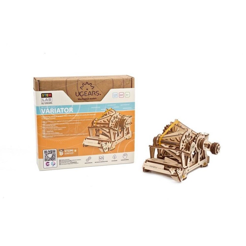 Variator Stem Lab Ugears - Maqueta DIY interactiva y educativa