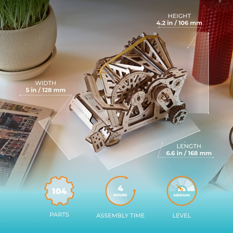 Variator Stem Lab Ugears - Maqueta DIY interactiva y educativa