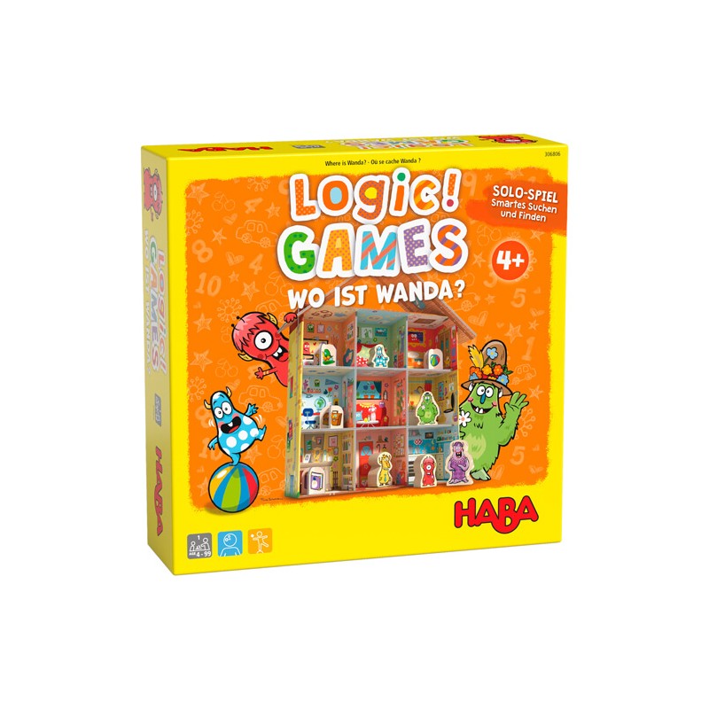 Compra Logic! GAMES - ¿Dónde está Wanda? - Juego de Mesa Infantil