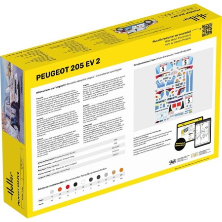 ¡Consigue el Peugeot 205 EV 2 de Airfix y completa tu colección! 🚗💥