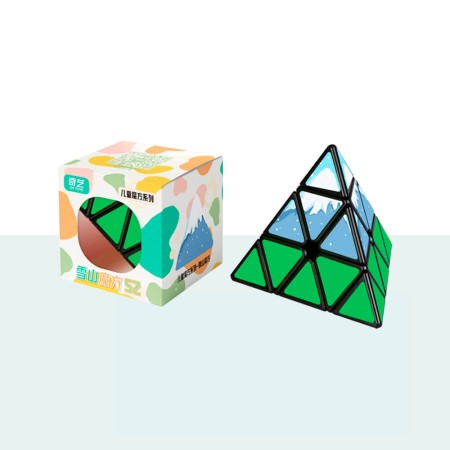QiYi Snow Mountain Pyraminx: ¡El inicio perfecto para los peques! 🏔️