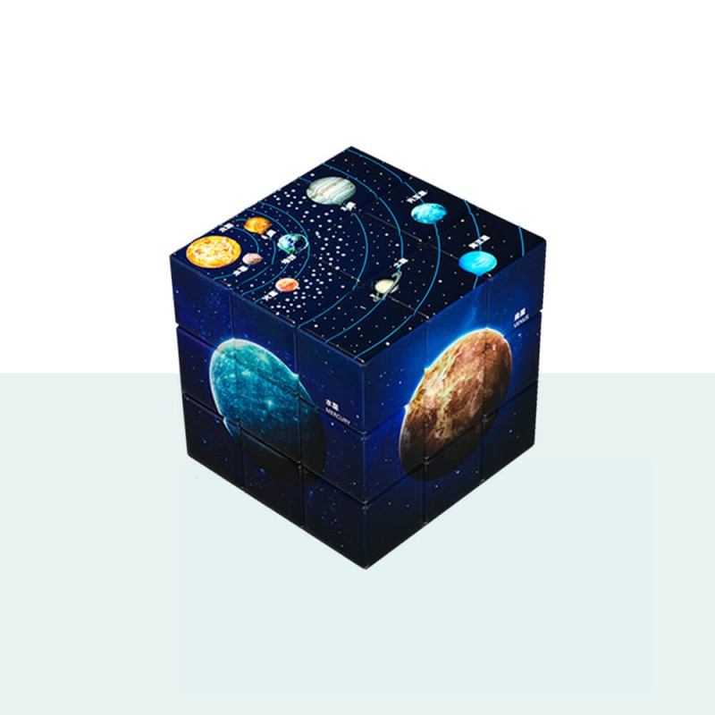 Cubo Rubik 3x3 - Sistema Solar 🪐