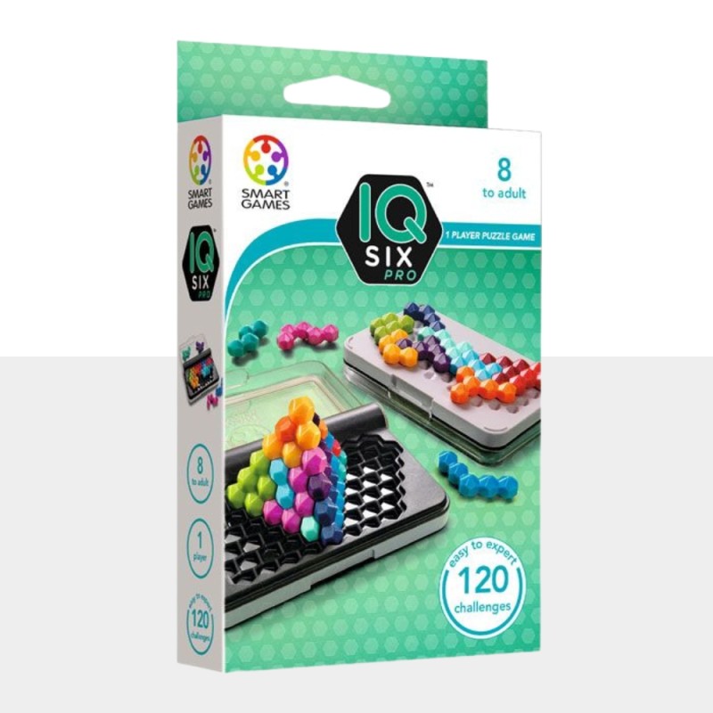 IQ Six Pro de Smart Games: 120 Desafíos de Lógica 🧠 | Kubekings