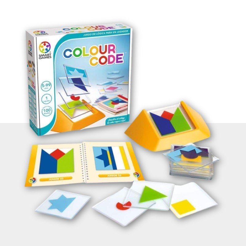 Colour Code de Smart Games - Desafíos de Lógica! 🌈 Kubekings