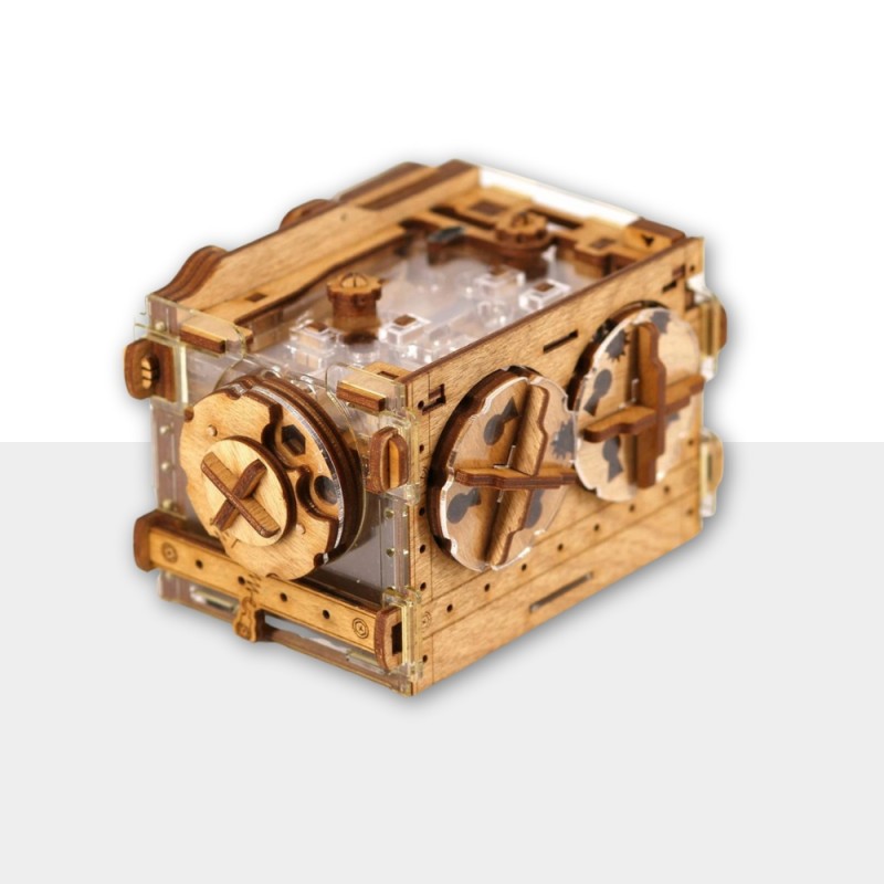 🔒 A-maze-ing Safe de Cluebox: Hucha y Rompecabezas - Kubekings