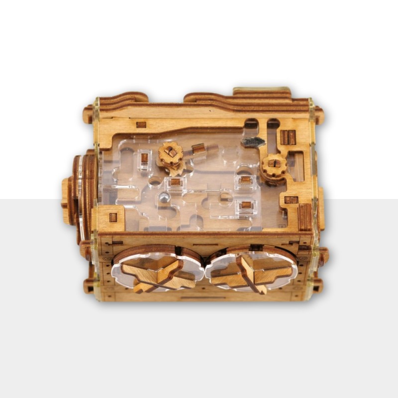 🔒 A-maze-ing Safe de Cluebox: Hucha y Rompecabezas - Kubekings