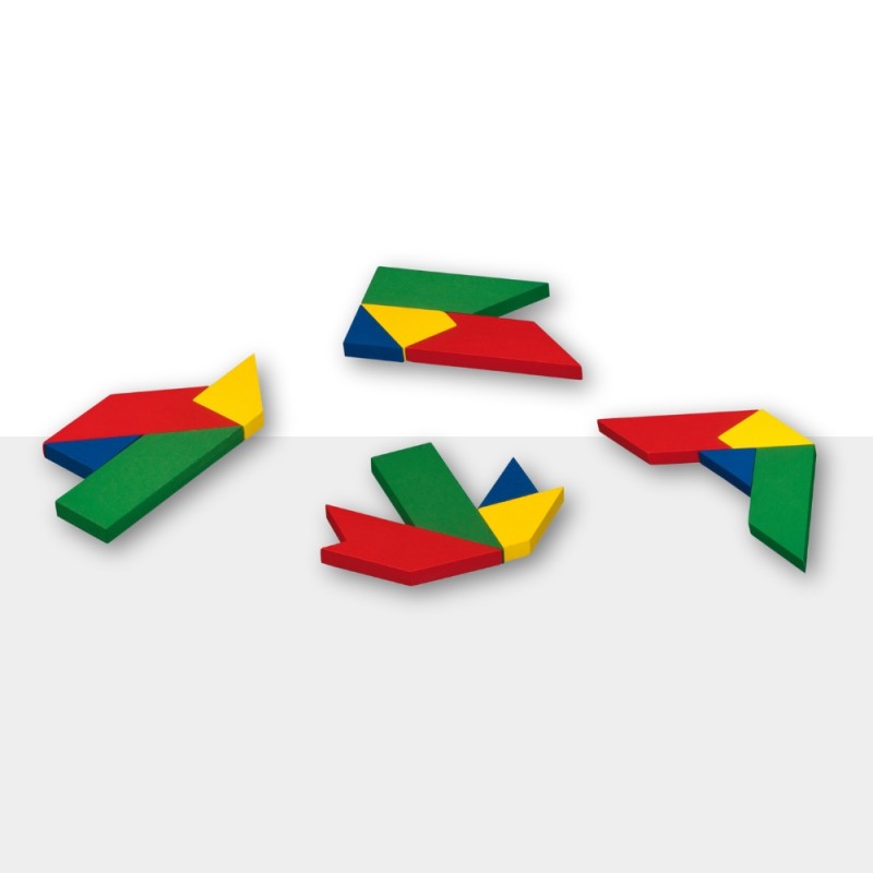 Bulls Eye Tangram de Philos: Diversión Creativa - Kubekings