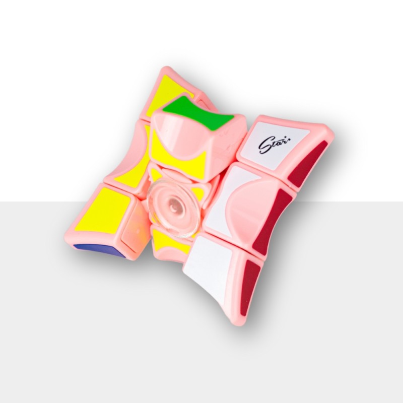 🌟 QiYi 3x3x1 Spinner (lite): Doble Diversión en un Solo cubo