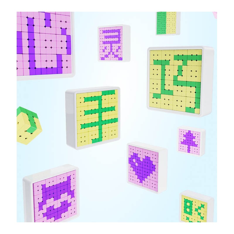 GAN Monster Go 4x4 Cube: Juego Creativo para Niños 🌈
