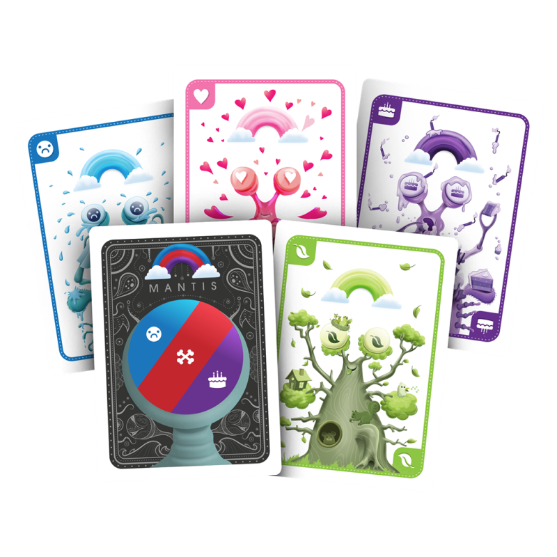 MANTIS: Juego de Cartas Familiar - Diversión Garantizada - Kubekings