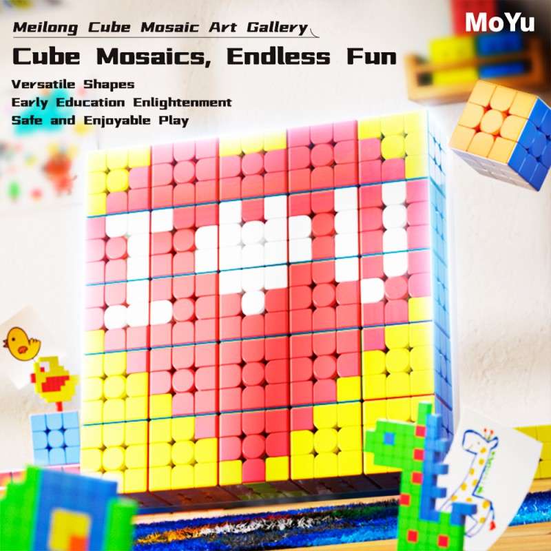 🎨 MoYu Mosaic Cube 5x5: Crea Arte con Cubos 3x3!