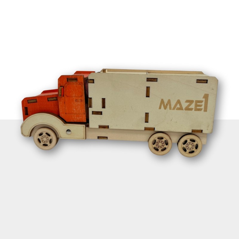 Maze1 Truck Escape Box 🚚 - Caja Secreta - Kubekings