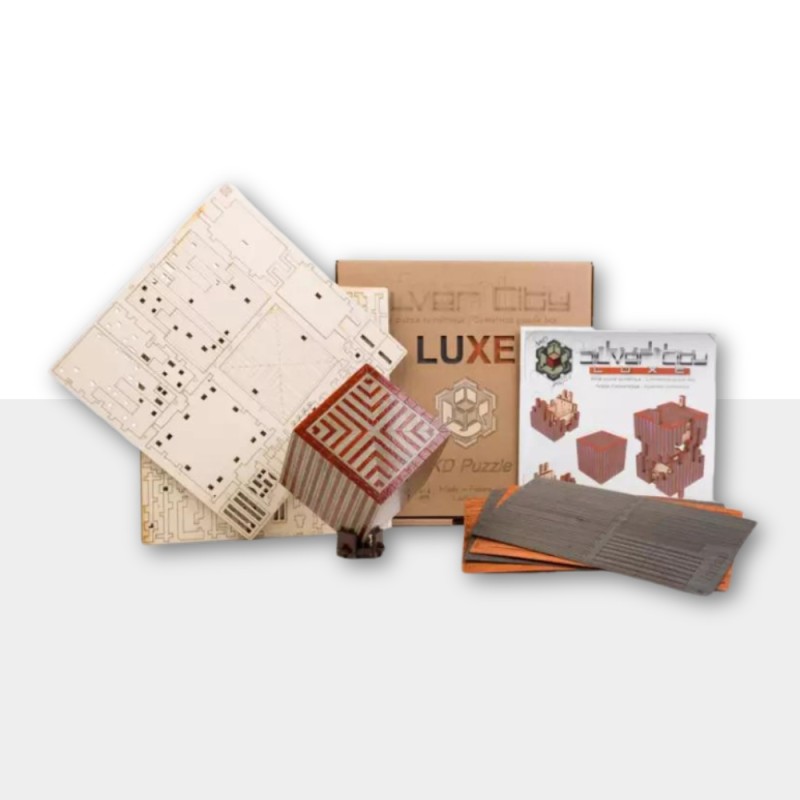 Silver City Luxe Kit Puzzle Box | Un Reto de Construcción y Misterio