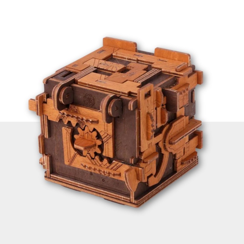 Puzzle Box de Wooden City: Arte, Historia y Desafío - Kubekings