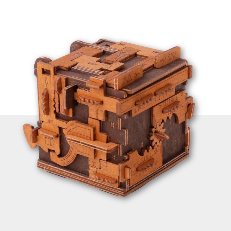 Puzzle Box de Wooden City: Arte, Historia y Desafío - Kubekings