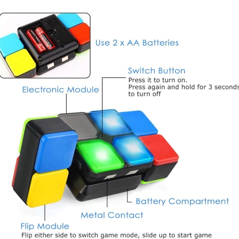 Flipslide Electronic Puzzle – Diversión para Todas las Edades 💫
