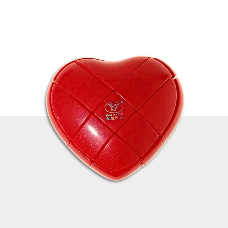 YJ Heart Cube 3x3 – Desafío y Diversión en Forma de Corazón ♥