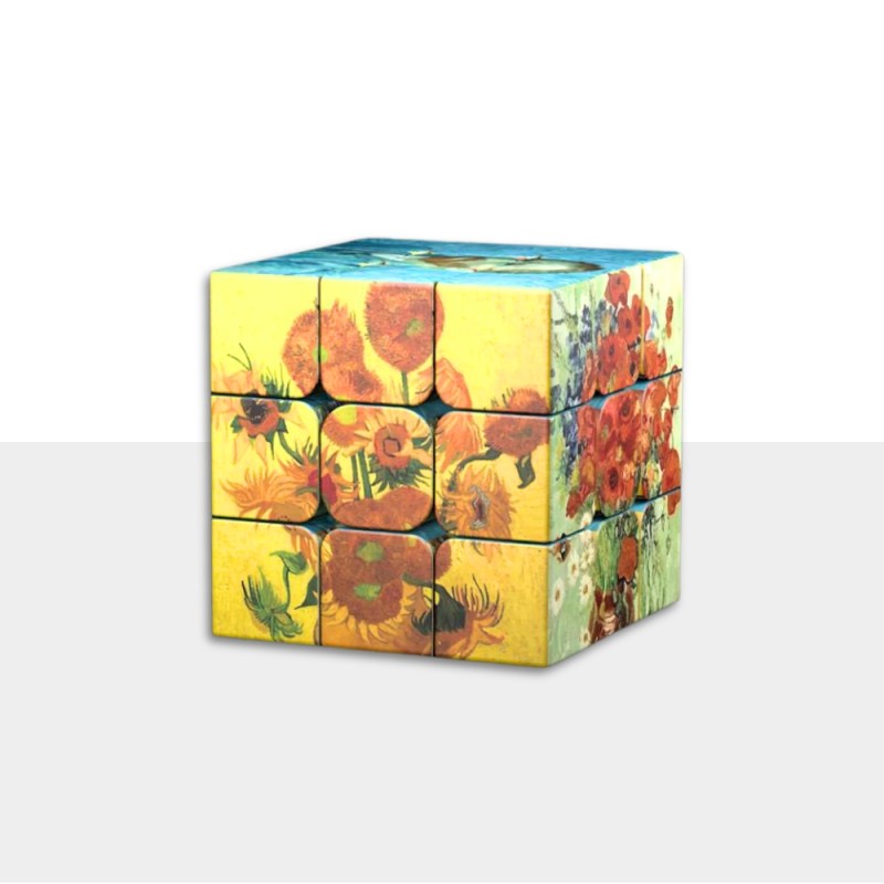 Van Gogh Cube 3x3 – El Cubo de Rubik con Obras Icónicas de Van Gogh 🎨
