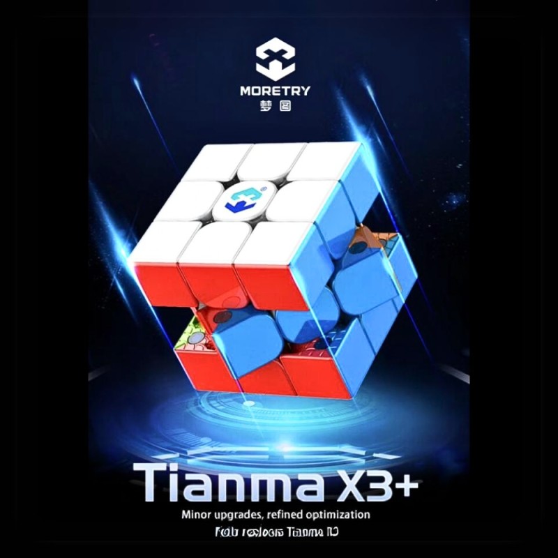 MoreTry Tianma 3x3 X3+ M 3x3 - ¡Mejor rendimiento y personalización!