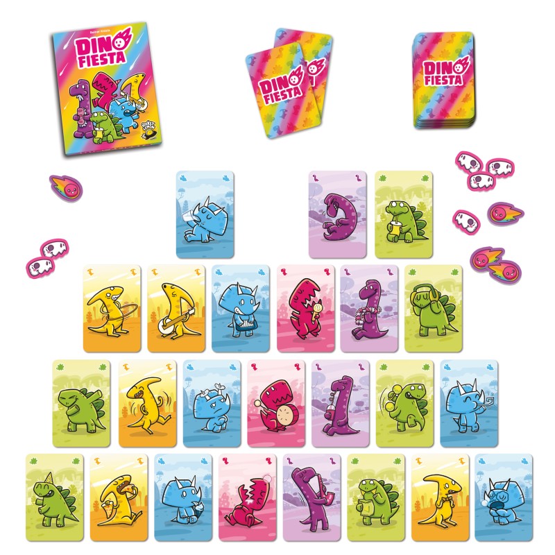 Dino Fiesta - ¡Salva a los dinosaurios en este divertido juego! 🦕