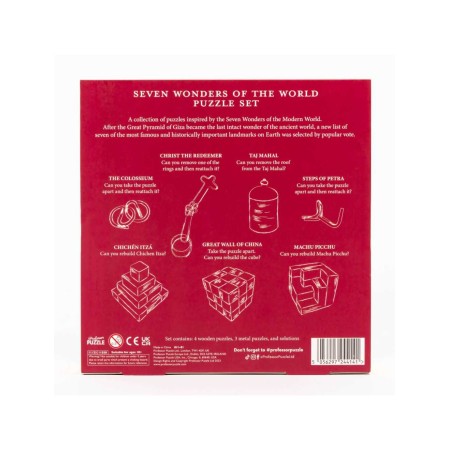 Set Rompecabezas - Las Siete Maravillas: Desafío 3D único 🌍