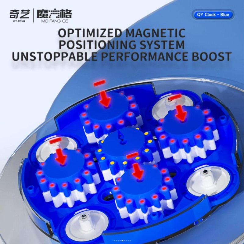 QiYi Clock 2024 - El mejor Clock magnético para competiciones WCA 🕛