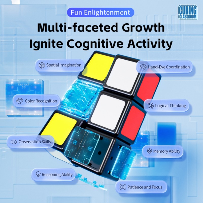 MoYu 1x2x3 - Cuboide básico con tiles resistentes y colores brillantes 😍