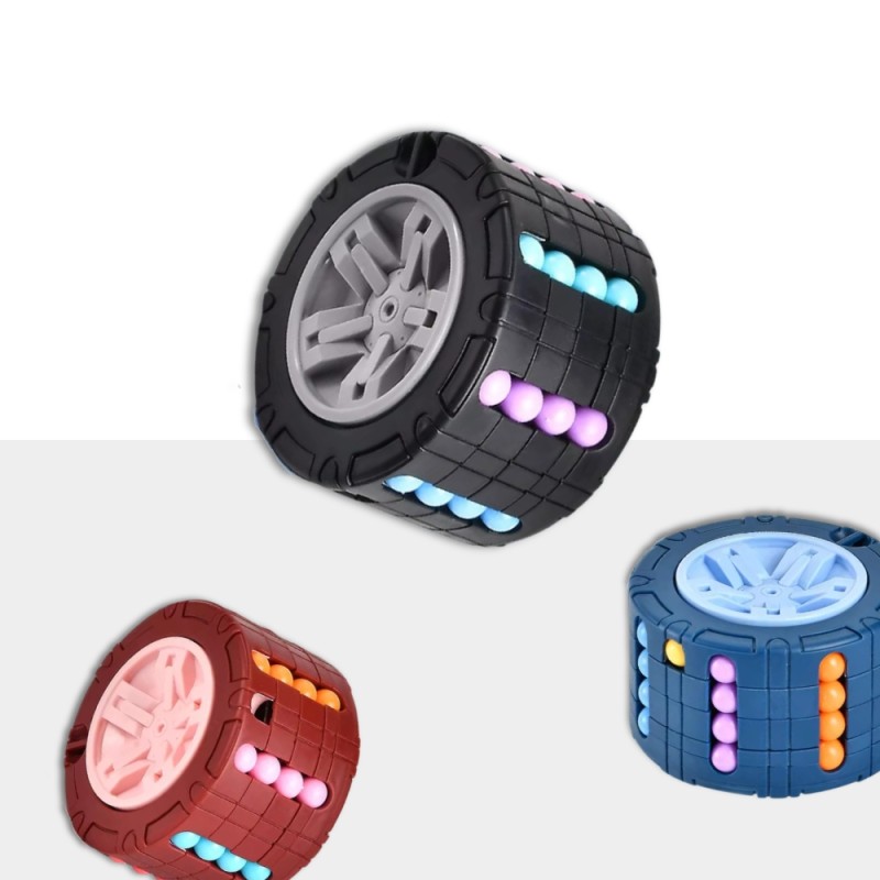 Magic Beans Wheel Column Slide: Rueda Rompecabezas ☸