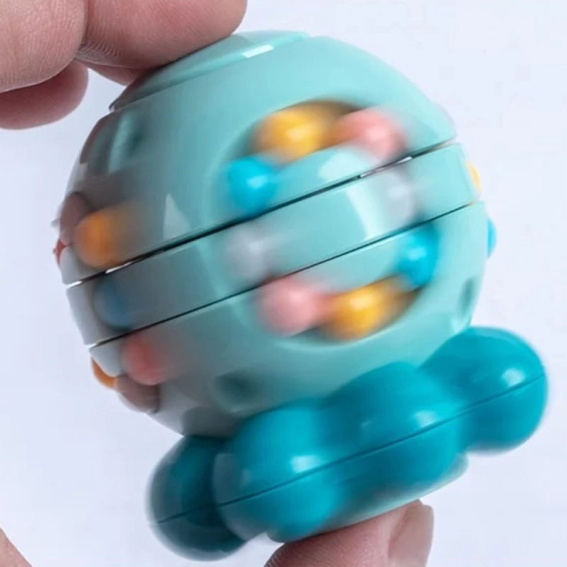 Magic Beans Mini Octopus Slide - Rompecabezas y Spinner Adorable 🐙