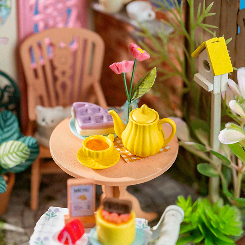 Construye Fancy Tea Yard - Un rincón de té elegante