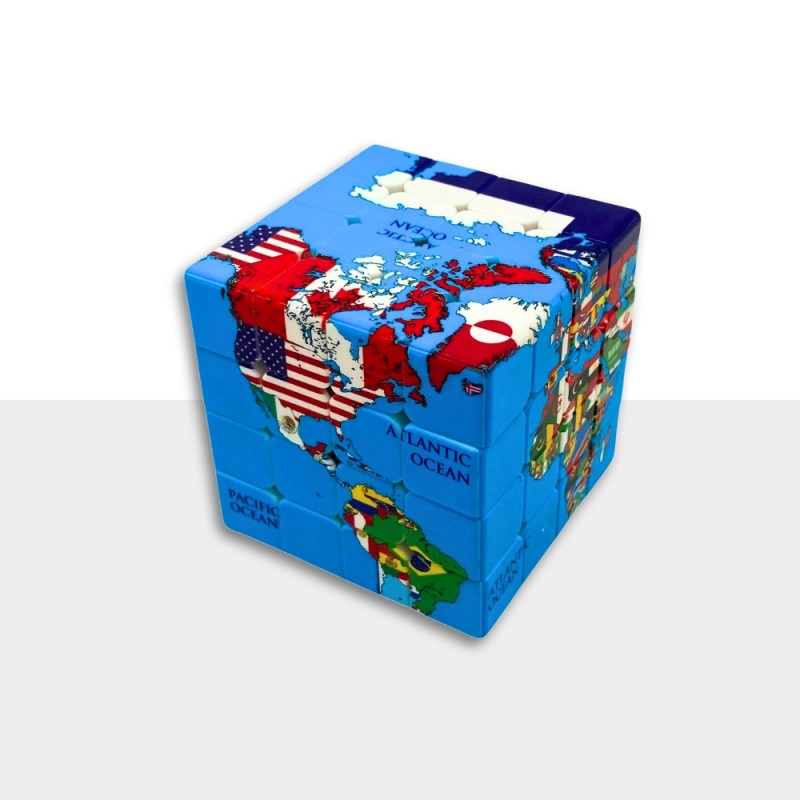 Cubo 4x4 Mapa del Mundo Político: Un Desafío Geográfico Único 🌎